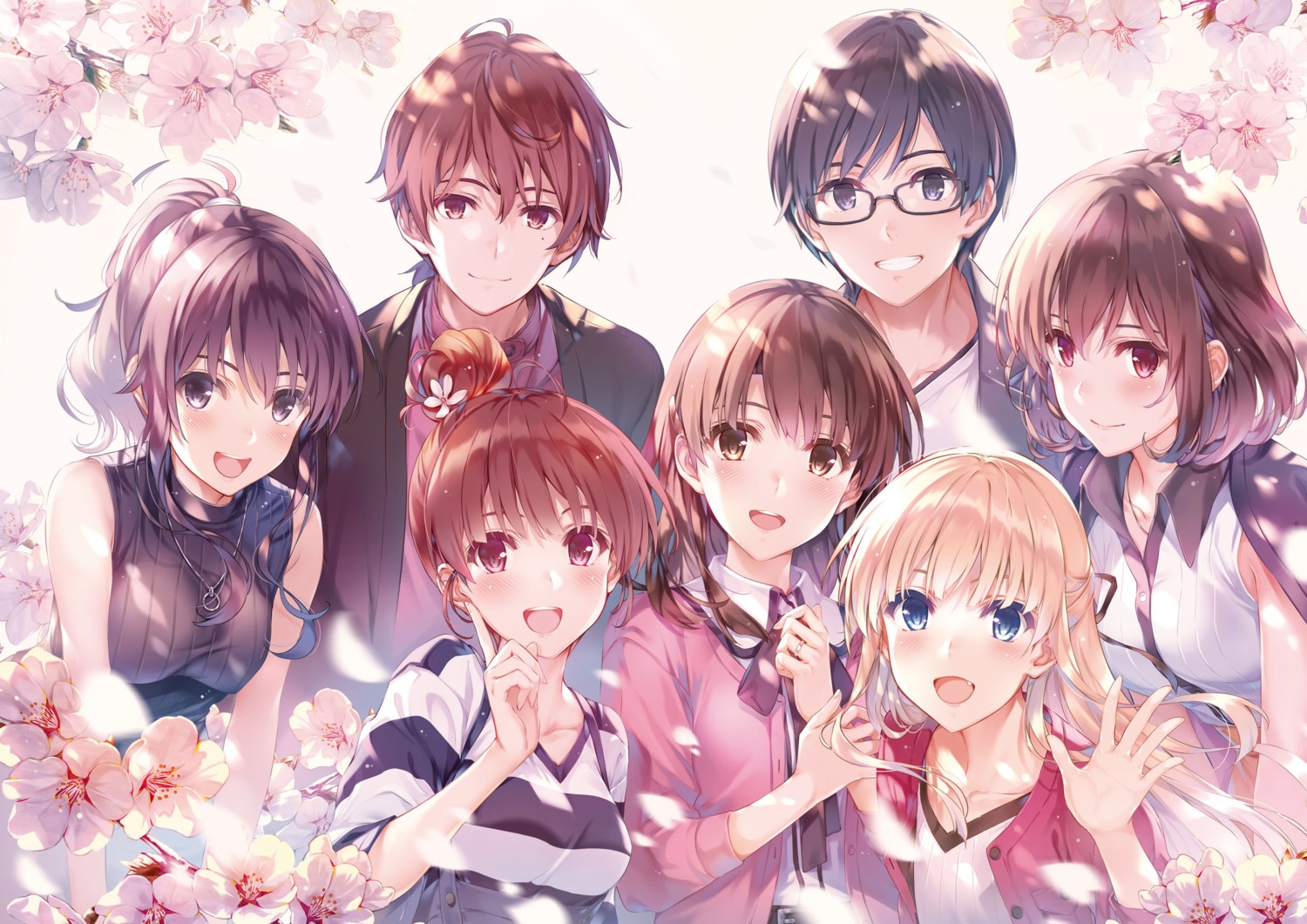 misaki kurehito saenai heroine no sodatekata aki tomoya hashima iori hashima izumi hyoudou ...